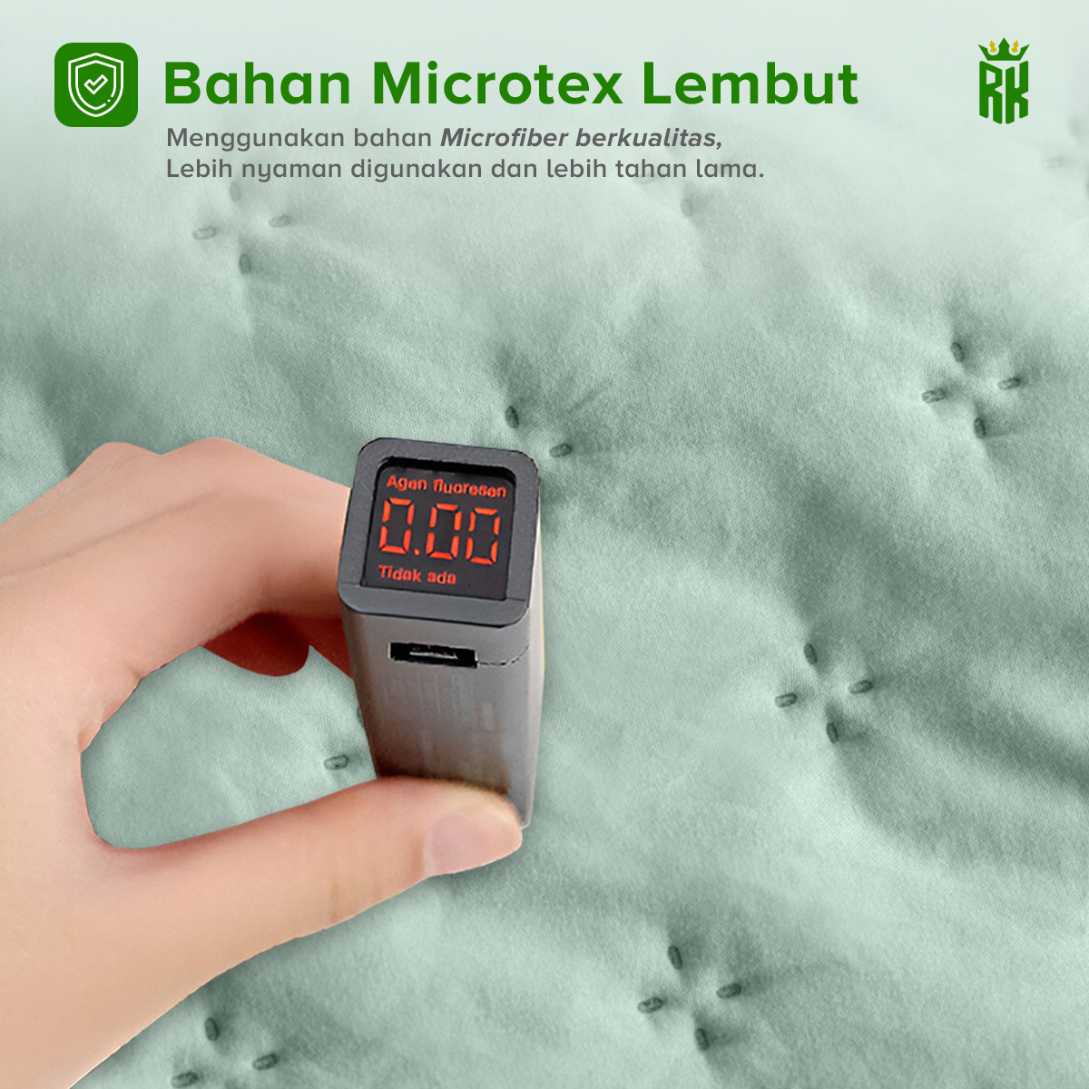 Jual RAJA x JORDI ONSU Selimut Bedcover Polos Estetik Bahan Microtex ...