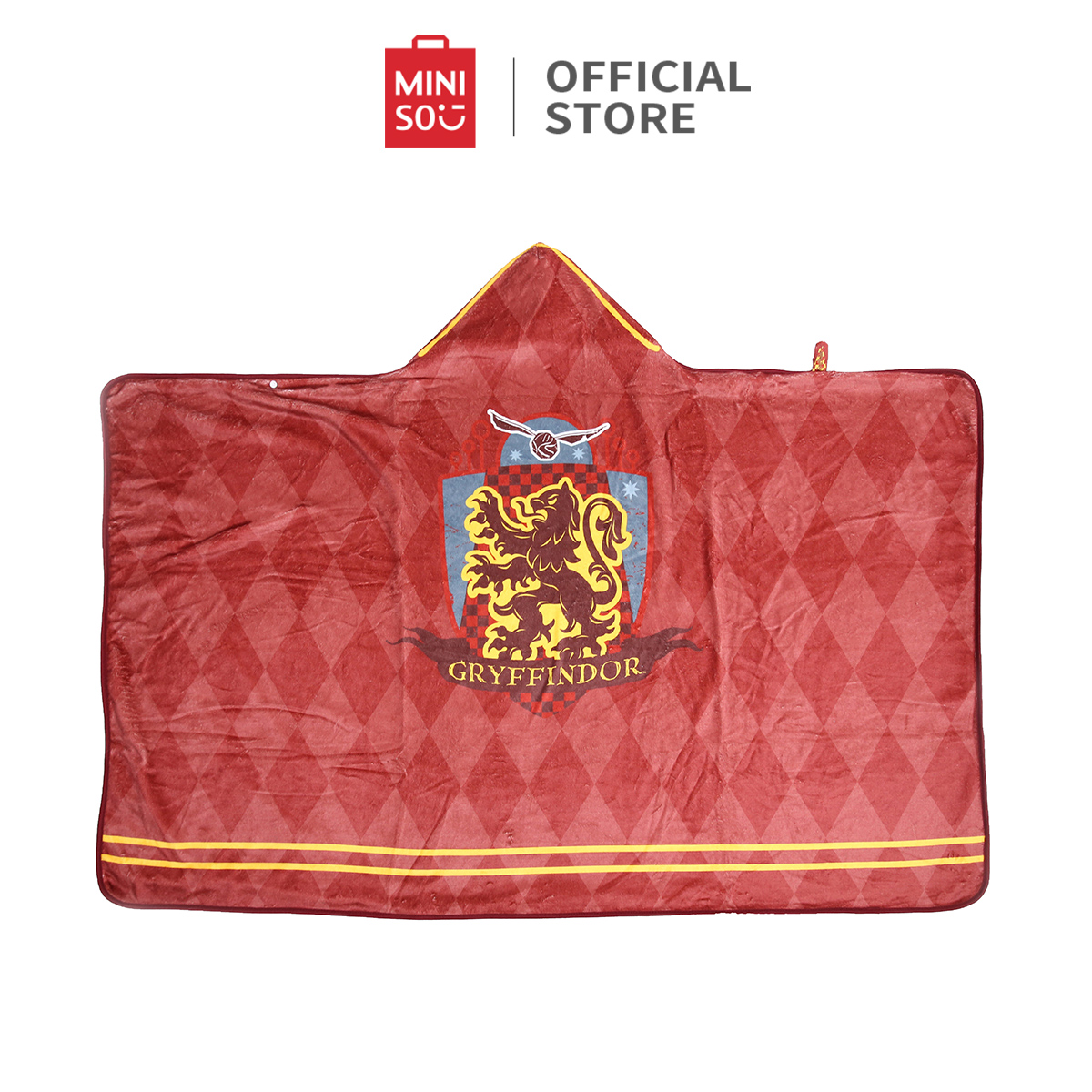 Jual Miniso X Harry Potter Hooded Blanket Selimut Berkerudung | Shopee ...