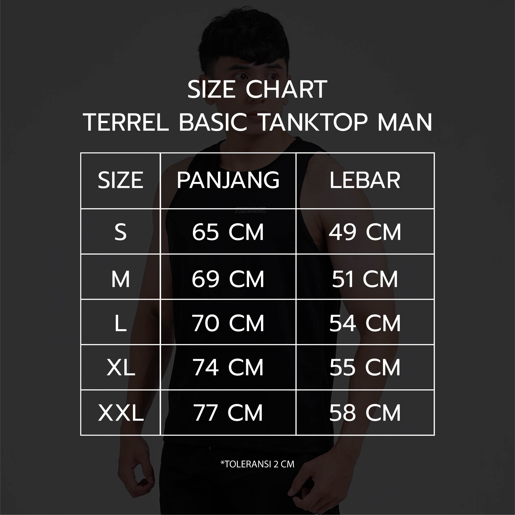 Jual Terrel sportswear basic tanktop black sleeveless singlet pria dry fit gym running pria ...