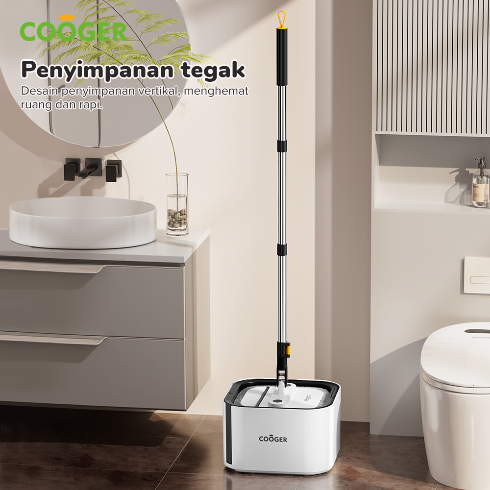 Jual COOGER Panda Mop Deluxe 2IN1 Alat Pel Lantai Dengan Ember ...