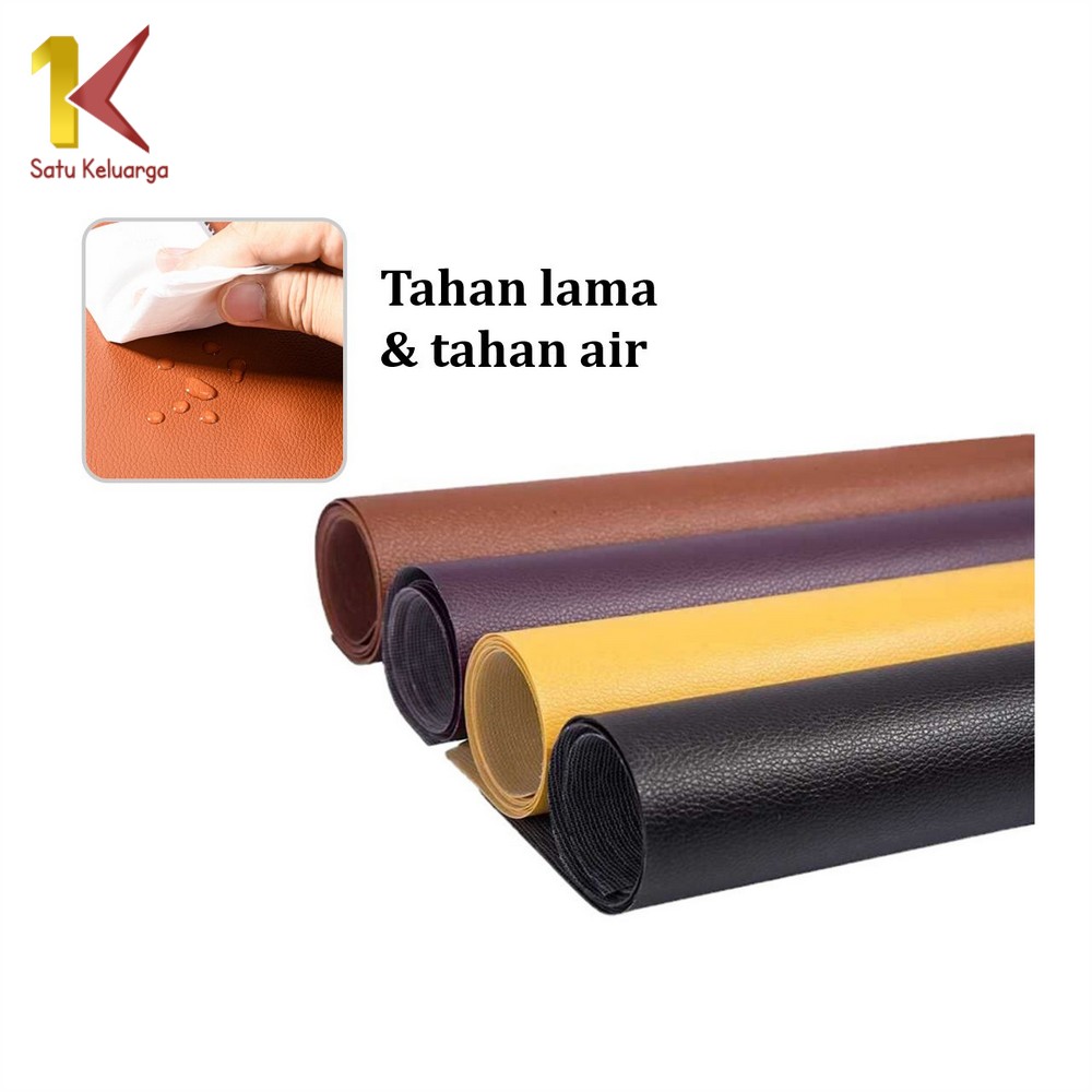 Jual Satu Keluarga Kulit Sintetis Tambal Sofa Ukuran 25X30CM Serbaguna ...