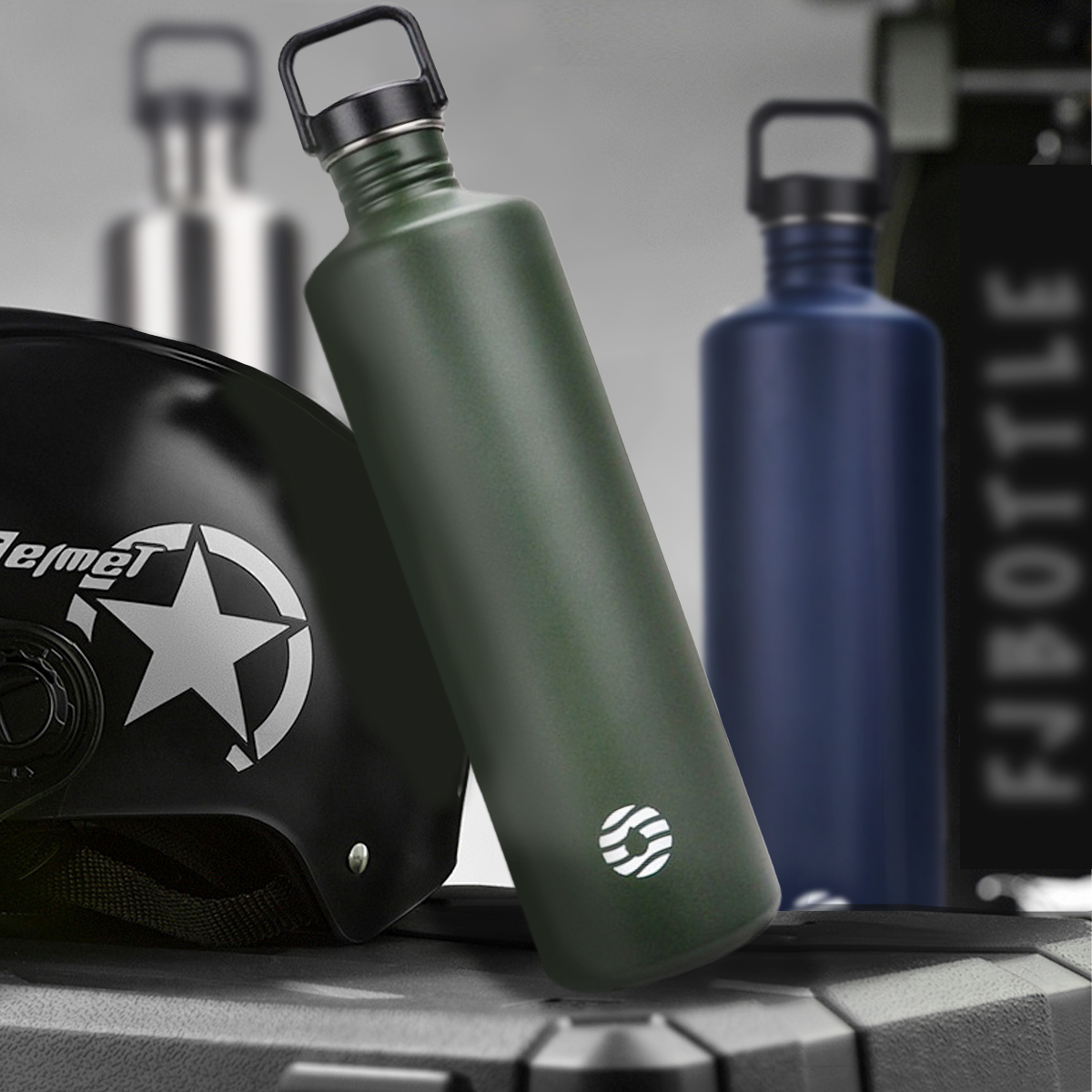 Jual FJbottle - SR7102 Botol Minum Olahraga Botol Stainless Steel 2 ...