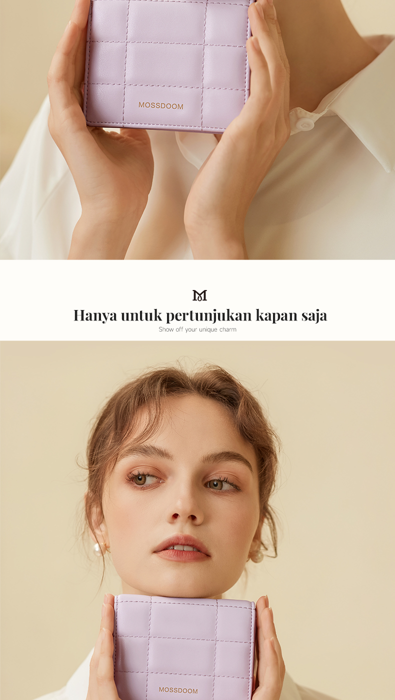 Jual MOSSDOOM Tas Wallet Jeannette Wallet Tas Selempang Rantai Panjang ...