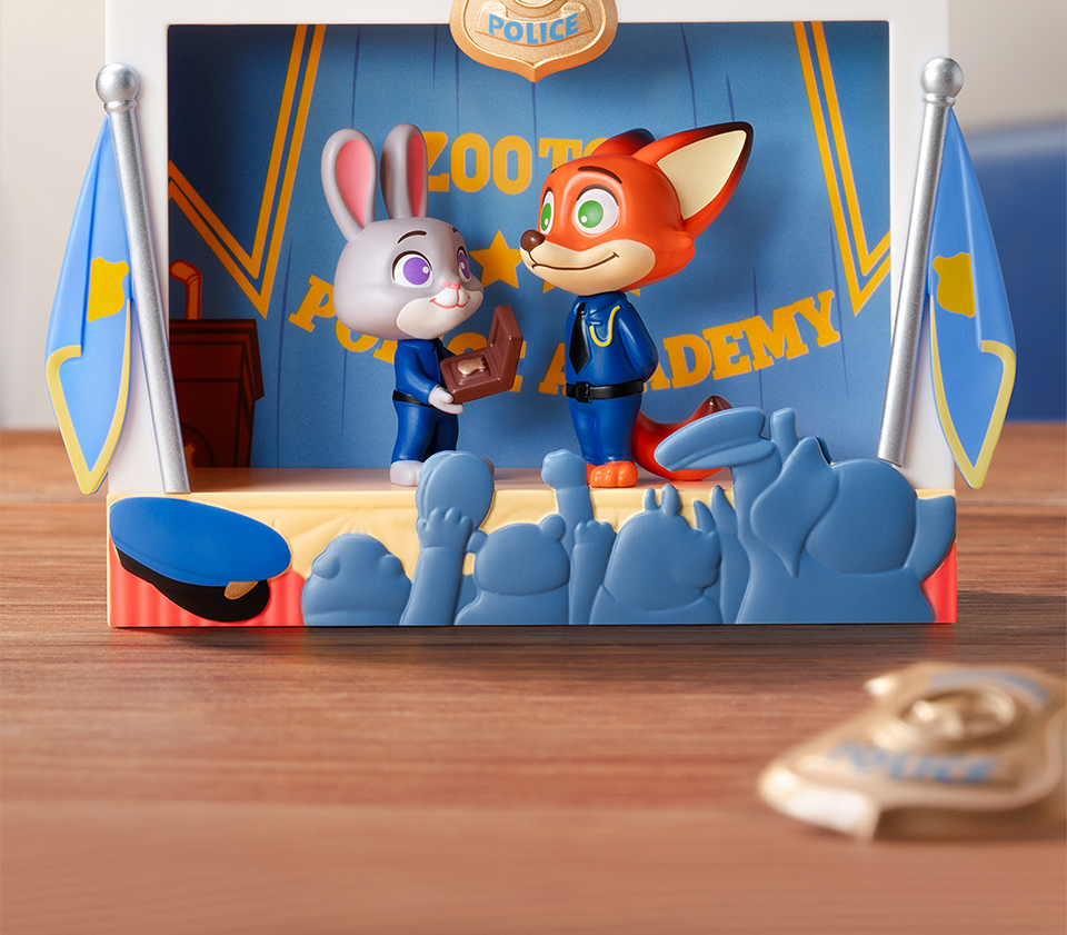Jual POP MART x Disney Zootopia Highlight Moment Series Scene Sets ...