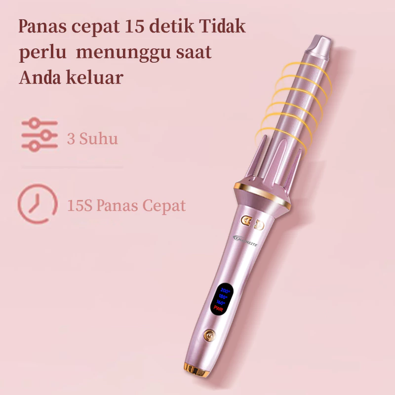 Jual MAIMEITE Model Upgrade Catokan Curly Otomatis Catokan Keriting Rambut Otomatis Ceramics ...