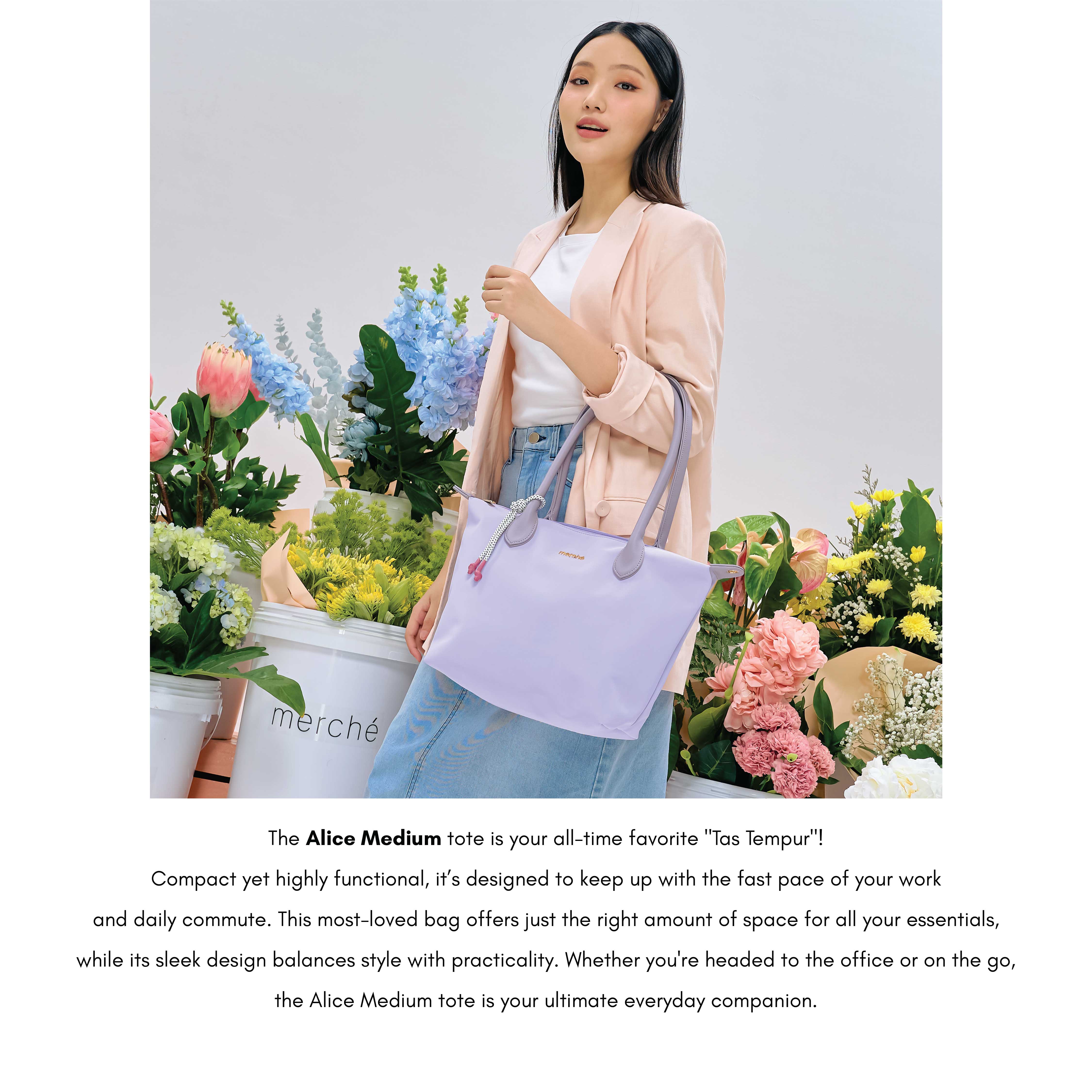 Jual Merche Tas Bahu Wanita Alice | Shopee Indonesia