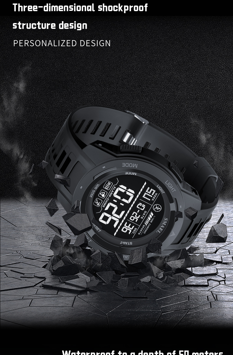 Jual SMAEL 8105 Original Jam Tangan SPORT Analog Digital Pria Wanita ...