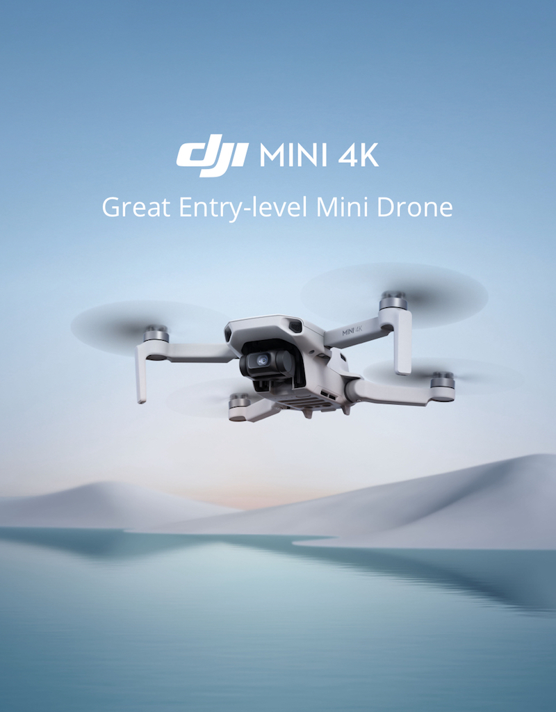 Jual DJI Mini 4K - Camera Drone |Under 249 g | 31-Min Max Flight Time ...