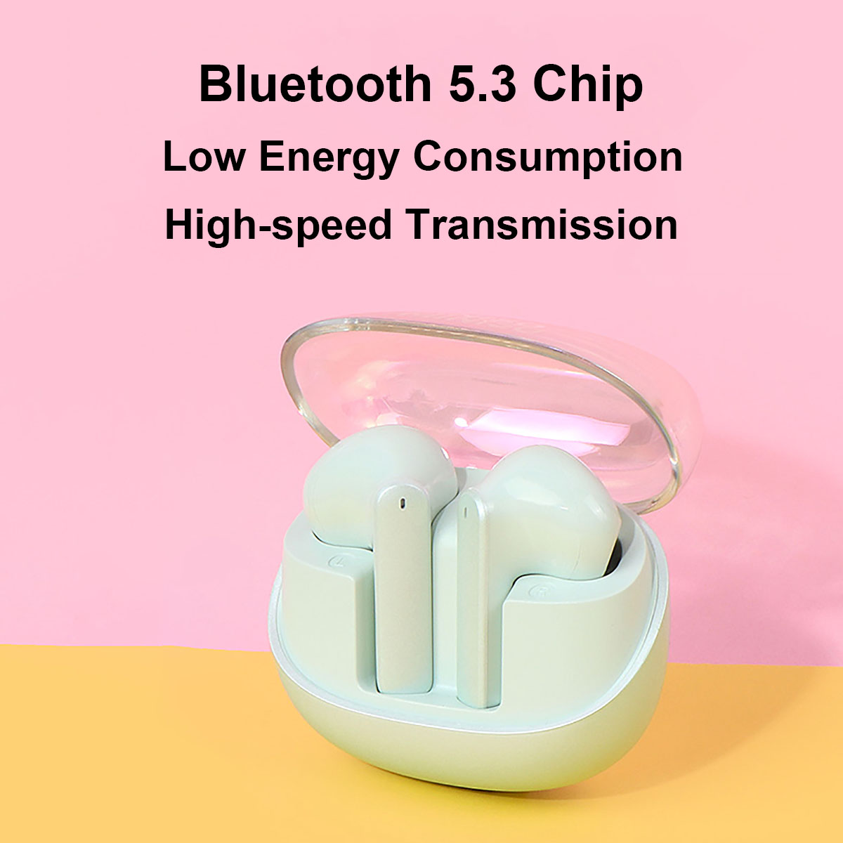 Jual Miniso TWS Earphones Headphone Bluetooth Nirkabel Mermaid Series ...