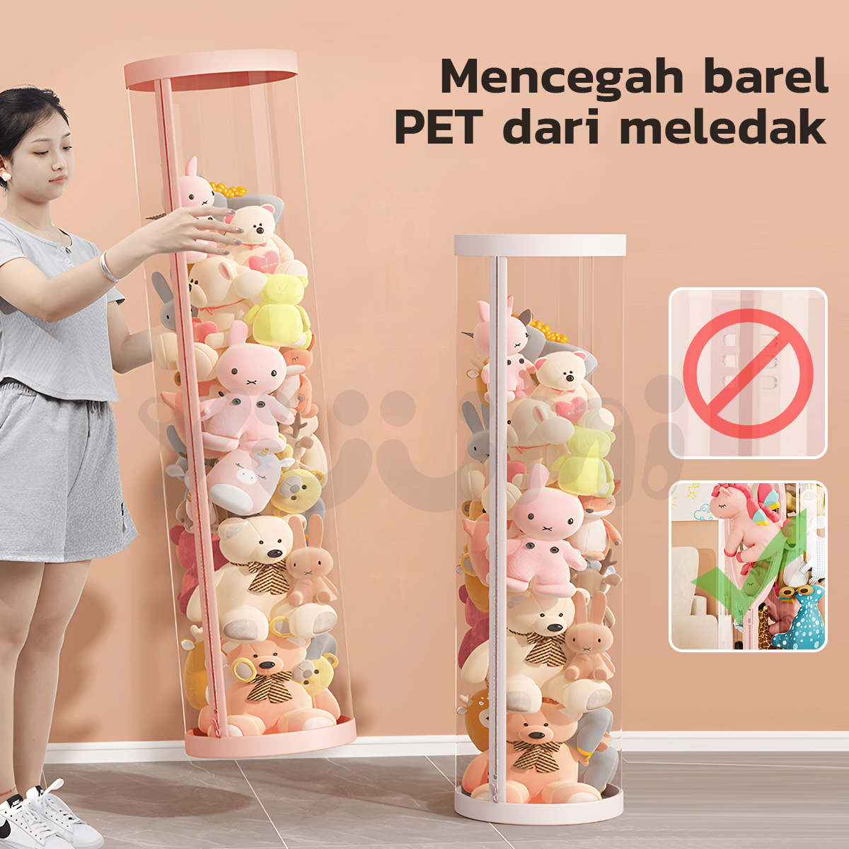 Jual Yuumi Boneka Tempat Penyimpanan - Kotak Mainan Bayi Lucu ...