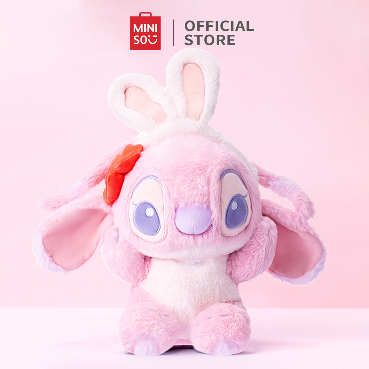 Jual Miniso x Lilo & Stitch Collection Plush Toy Boneka Kelinci ...