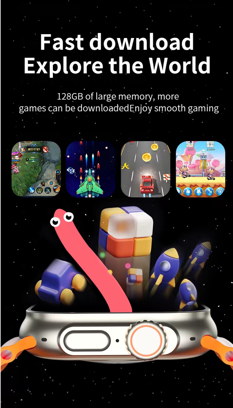 Jual [4G Sim card] LDS Smartwatch S9 ULTRA 4G & 5G | RAM 4 / 64GB | SIM ...