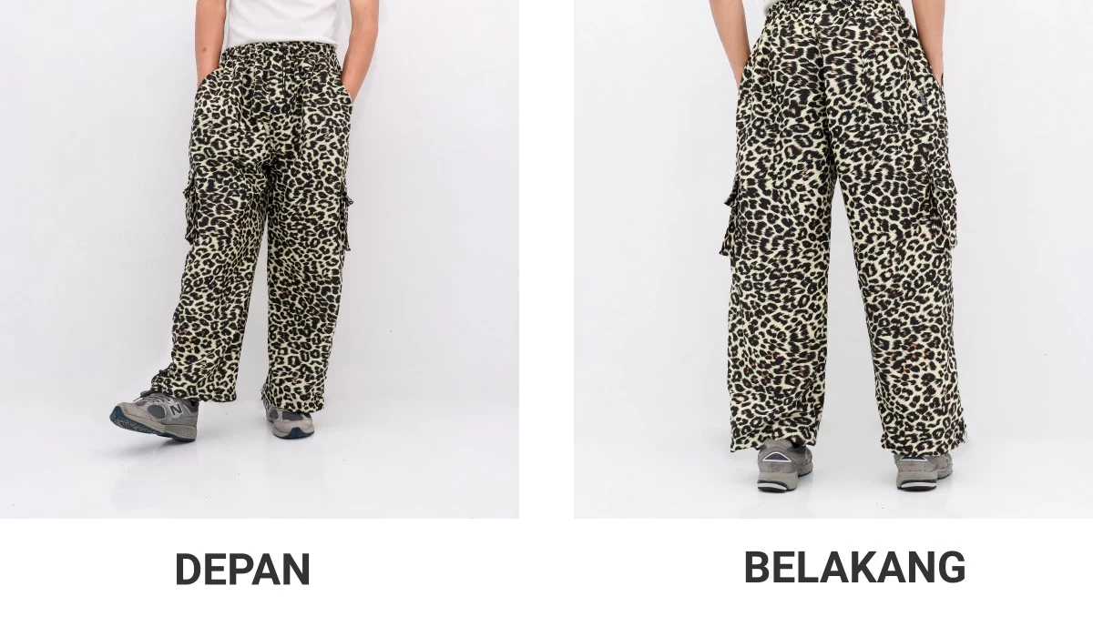 Jual NOTBADCLUB - LEOBAD - CELANA CARGO GORPCORE LEOPARD | Shopee Indonesia