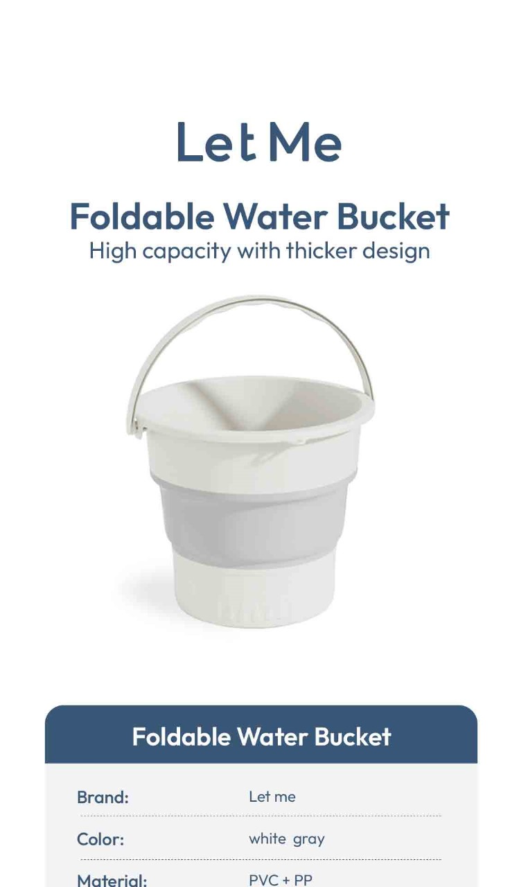 Jual Let Me Ember Lipat Portable - Silikon Plastik Serbaguna 10L Tahan ...