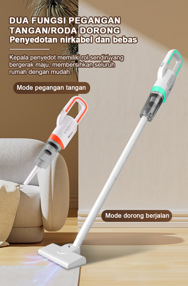 Jual MAIMEITE Vacum Cleaner Penyedot Debu 5 IN 1Cordless Portable 20000Pa Mini Penyedot Debu ...