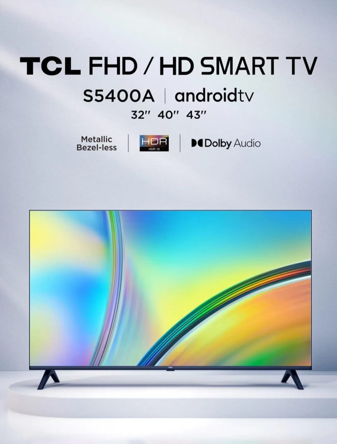 Jual TCL Android TV 43 inch FULL HD 43S5400A Frameless HDR S5400A | Shopee Indonesia