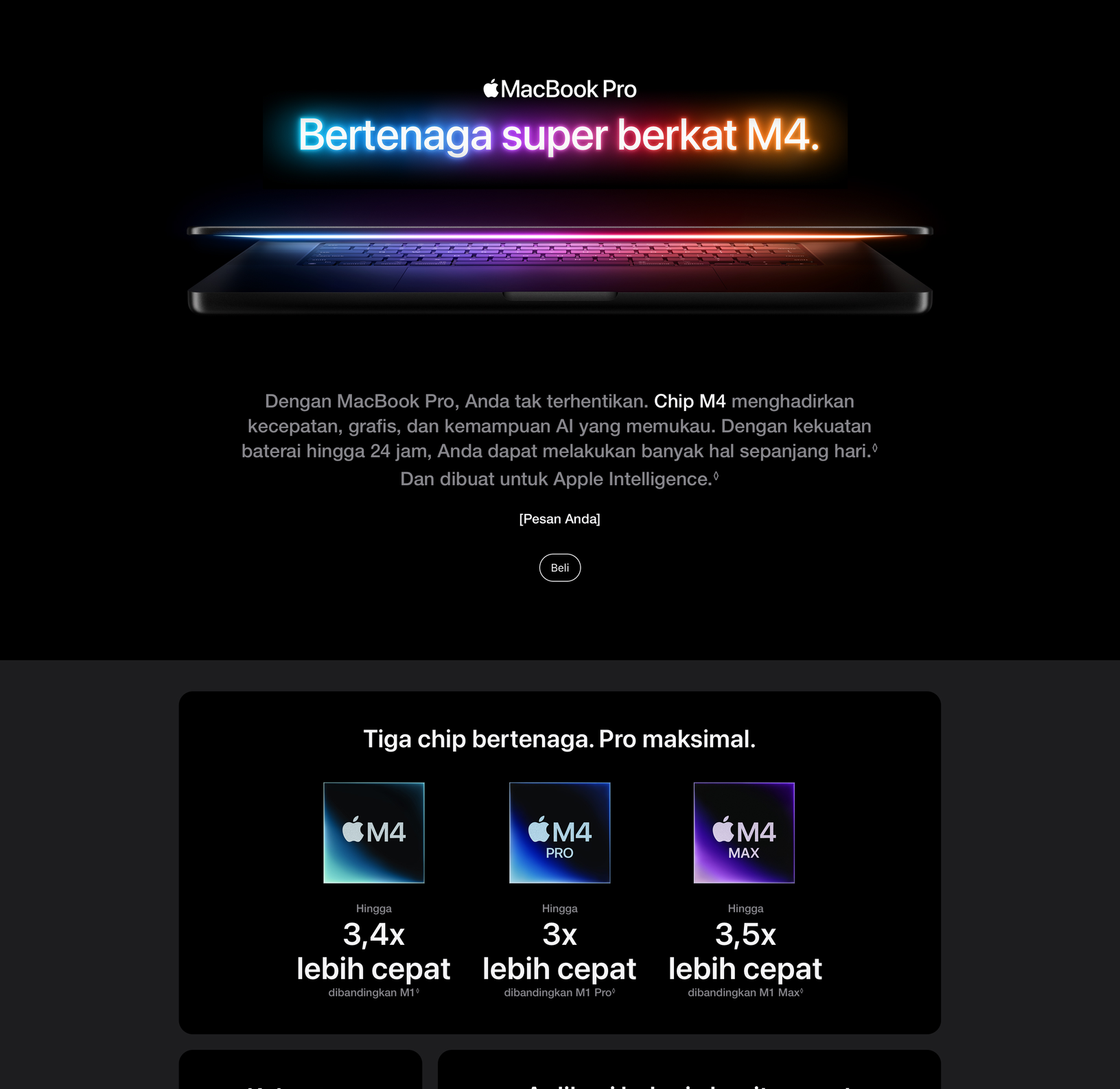 Jual Apple Macbook Pro (14-inch, M4 chip) | Shopee Indonesia