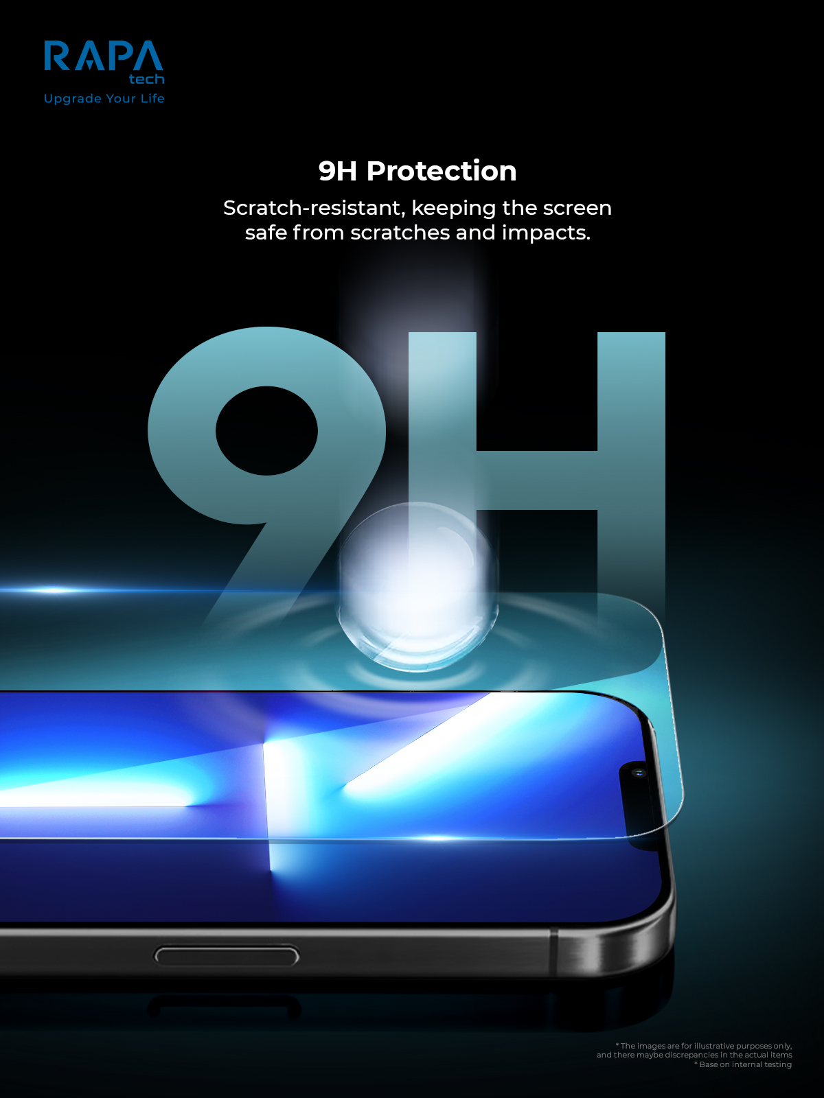 Jual RAPA tech Tempered Glass Instant Fit Easy Fit for iPhone XR / 11 ...