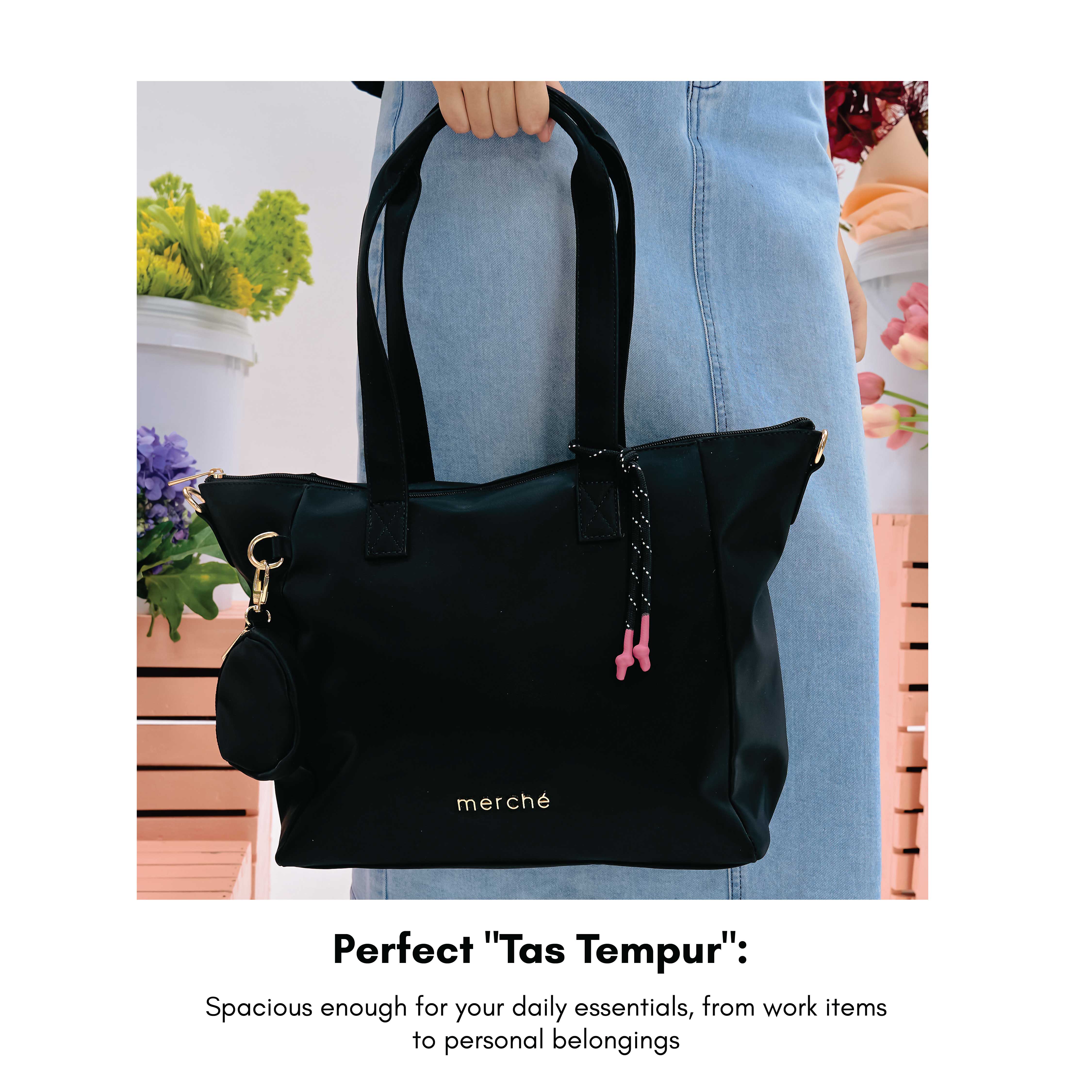Jual Merche Tote Bag Wanita Anya | Shopee Indonesia