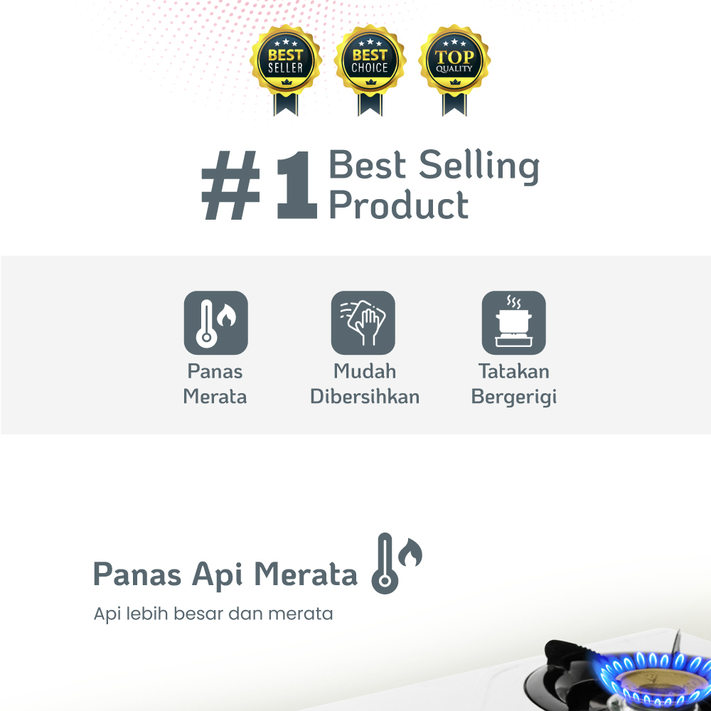 Jual SANEX Kompor Gas Stainless Steel 2 Tungku K-608 S | Shopee Indonesia