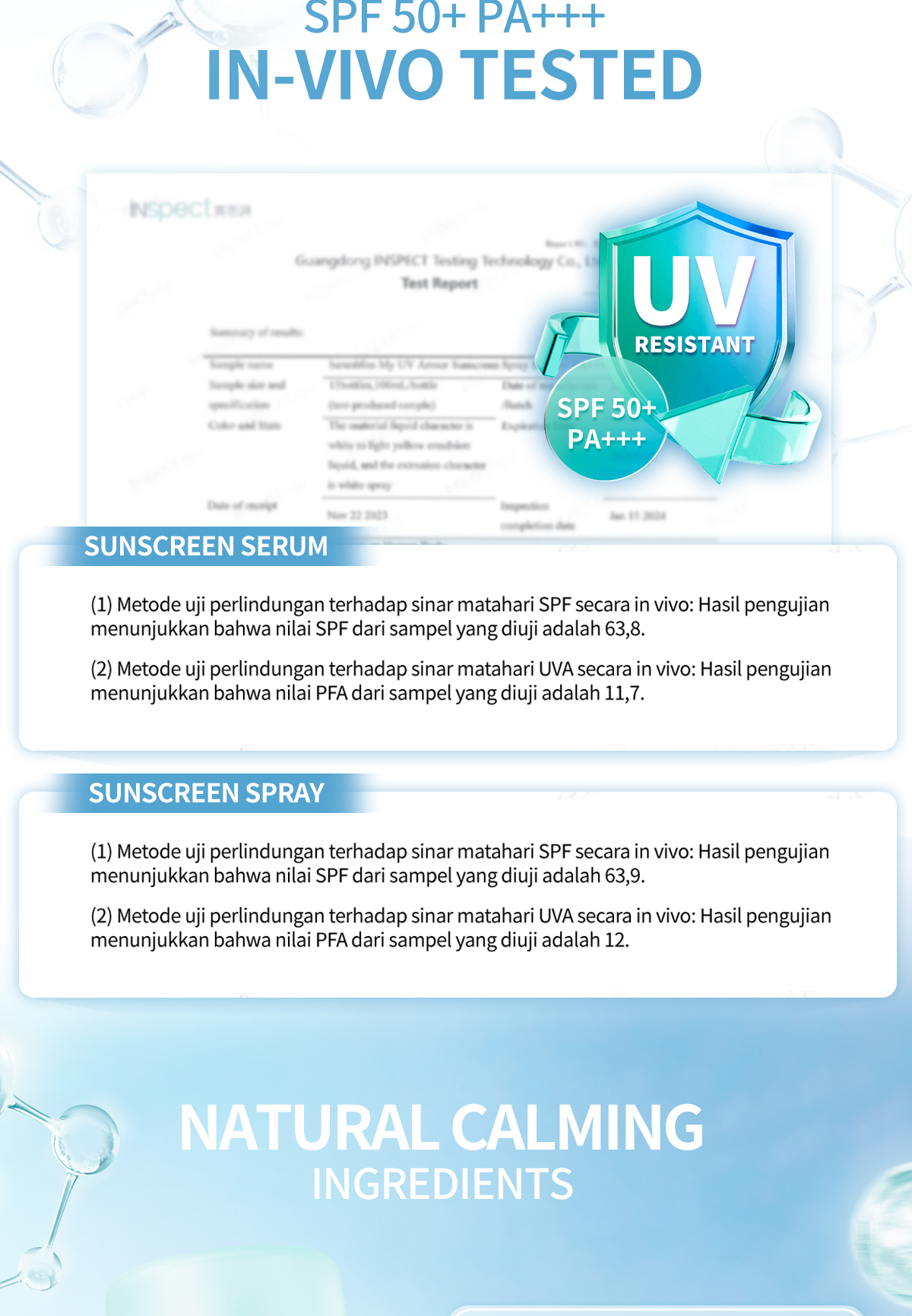 Jual BNB barenbliss My UV Armor Sunscreen SPF50+ PA+++ Sunscreen 5x ...