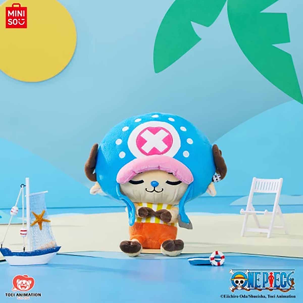 Jual MINISO X One Piece Boneka Chopper 27cm Boneka One Piece Doll ...