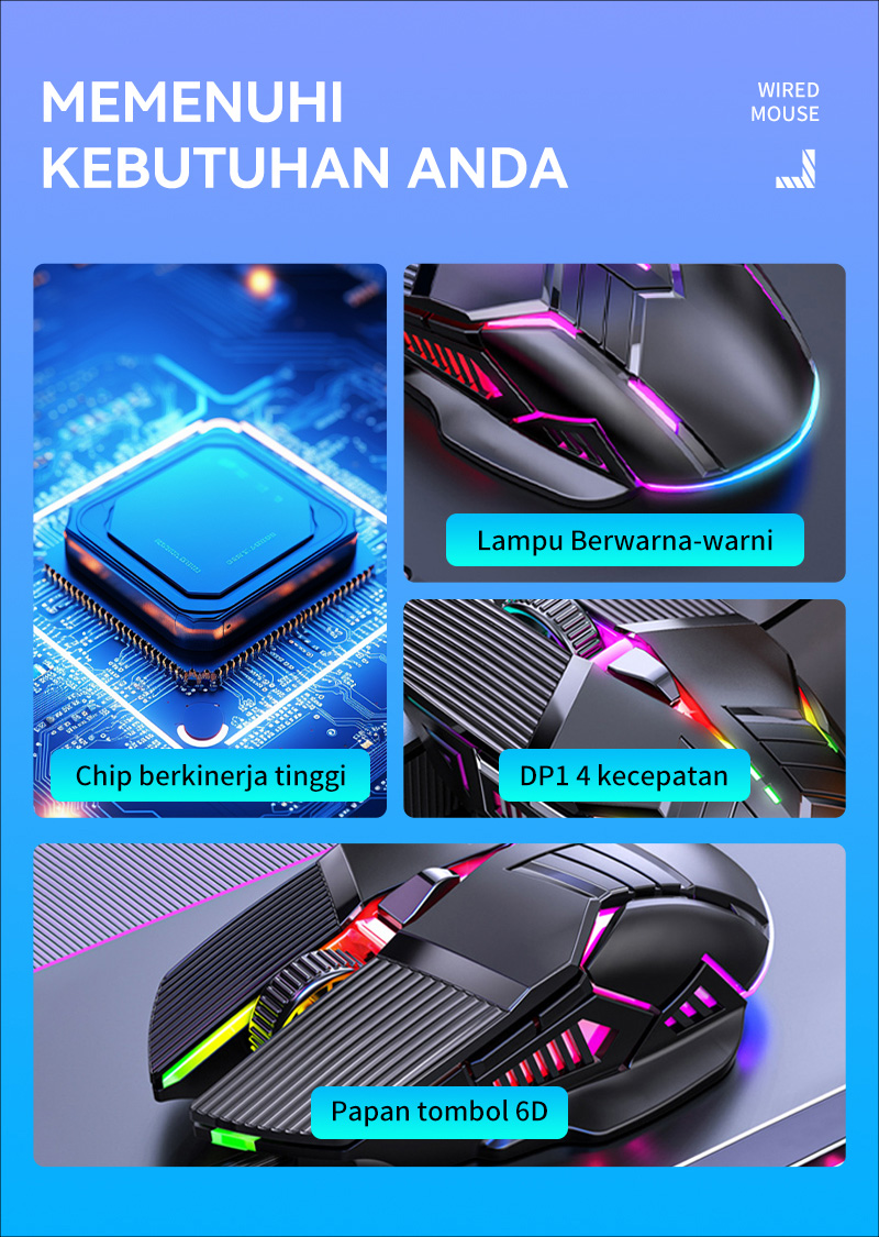 Jual YLV Pro Wired Gaming Mouse 3200DPI - Garansi 1 Tahun | Shopee ...