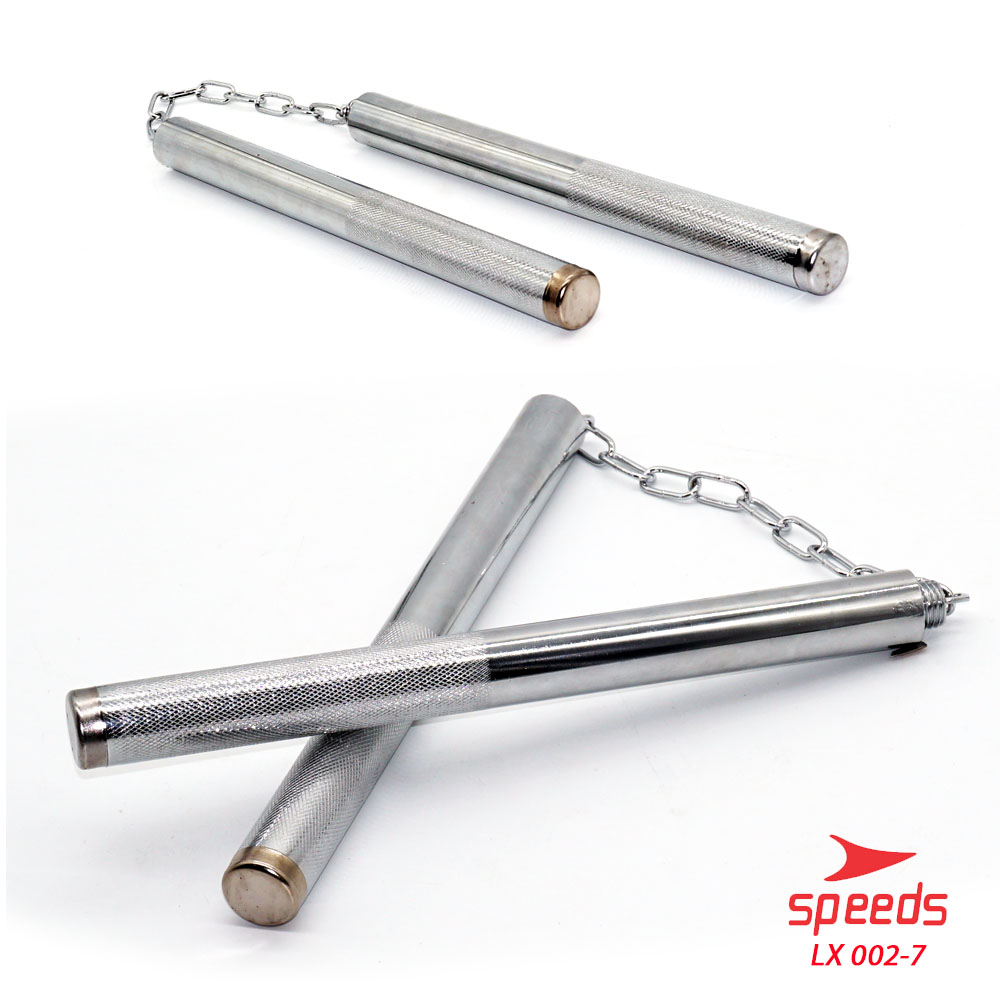 Jual SPEEDS Nunchaku Nunchuck Ruyung Besi Double Stick Tongkat Bela ...