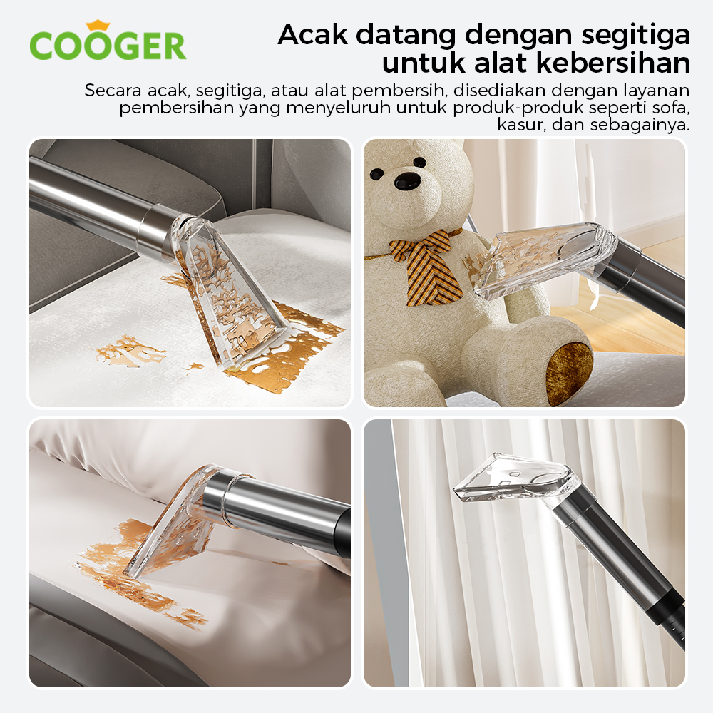 Jual COOGER Vacuum Cleaner 18 Liter Commercial Wet & Dry Untuk ...
