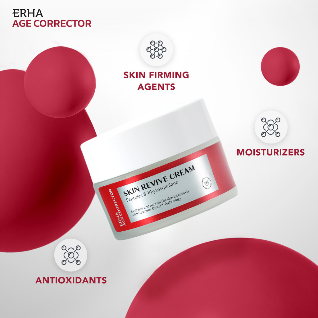 Jual ERHA Age Corrector Skin Revive Cream 28g | Peptides ...