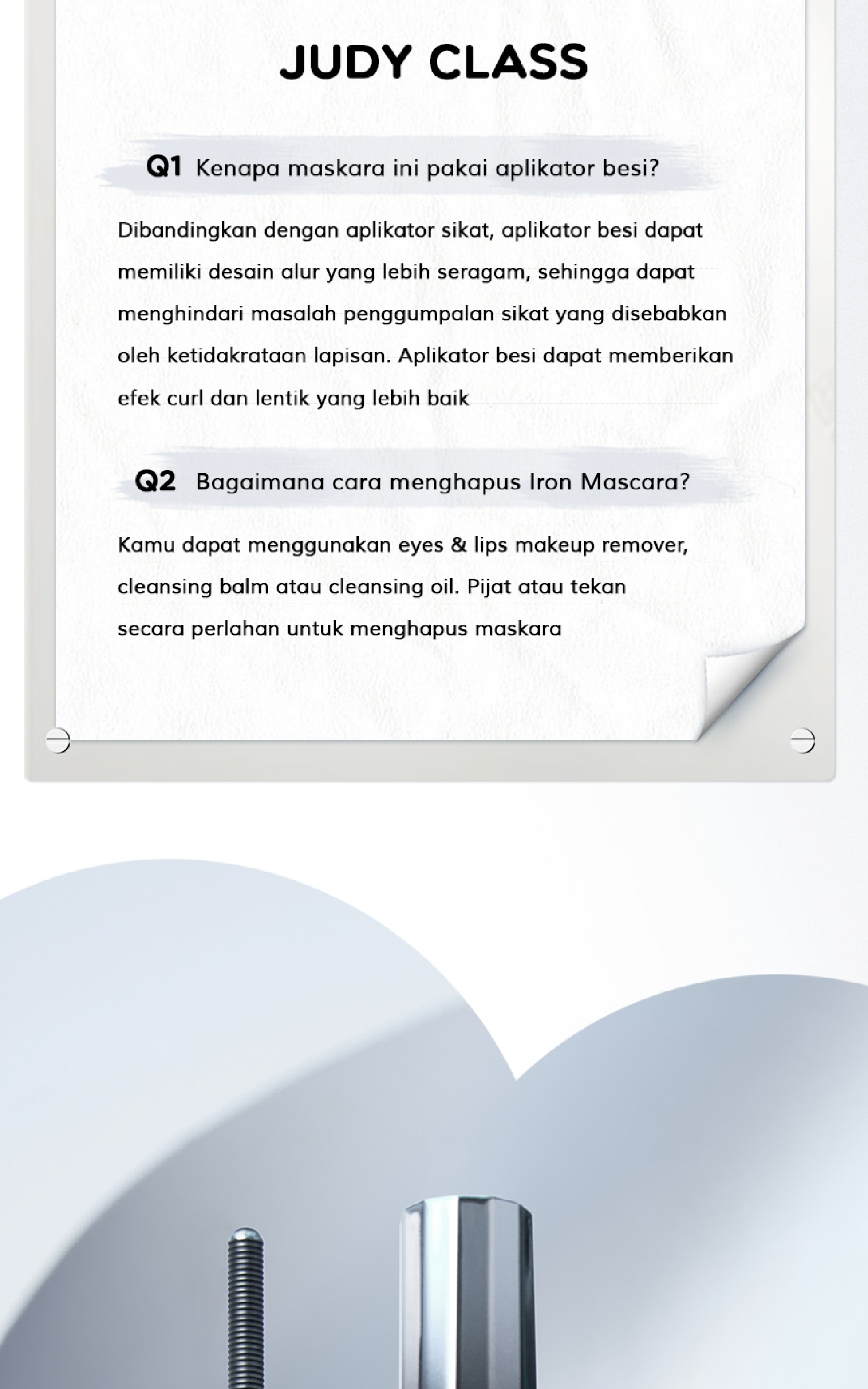 Jual (BEST SELLER) Judydoll Fine Curling Mascara (Maskara Besi ...