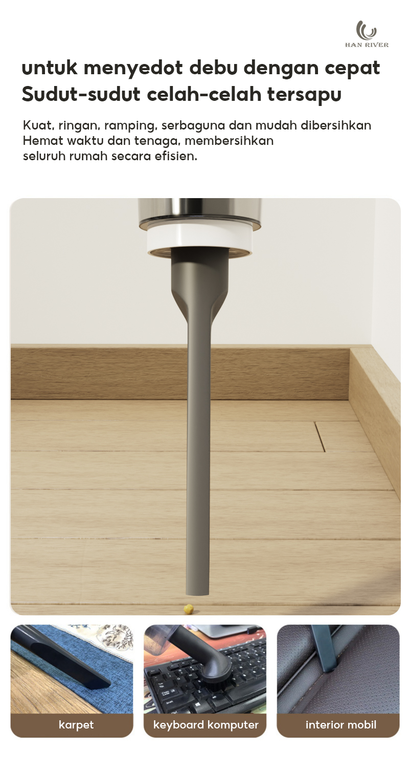 Jual HAN RIVER Vacuum Cleaner 20000Pa Vacuum Cleaner Portable 5 In 1 | Shopee Indonesia