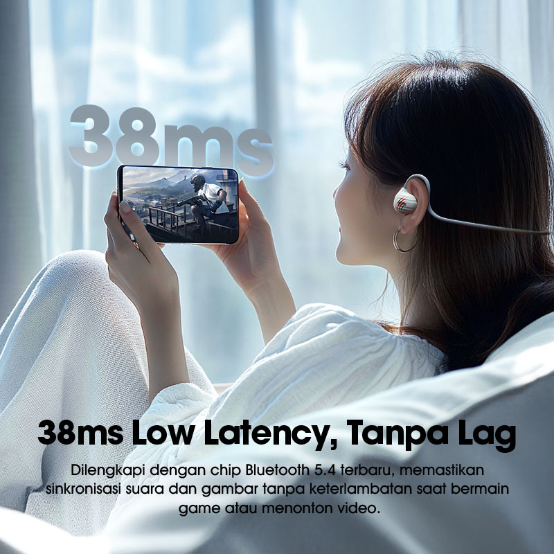 Jual ACOME Sport OWS TWS Wireless Earphone OpenSoft AE03 Powerful Bass Bluetooth 5.4 ENC Call ...