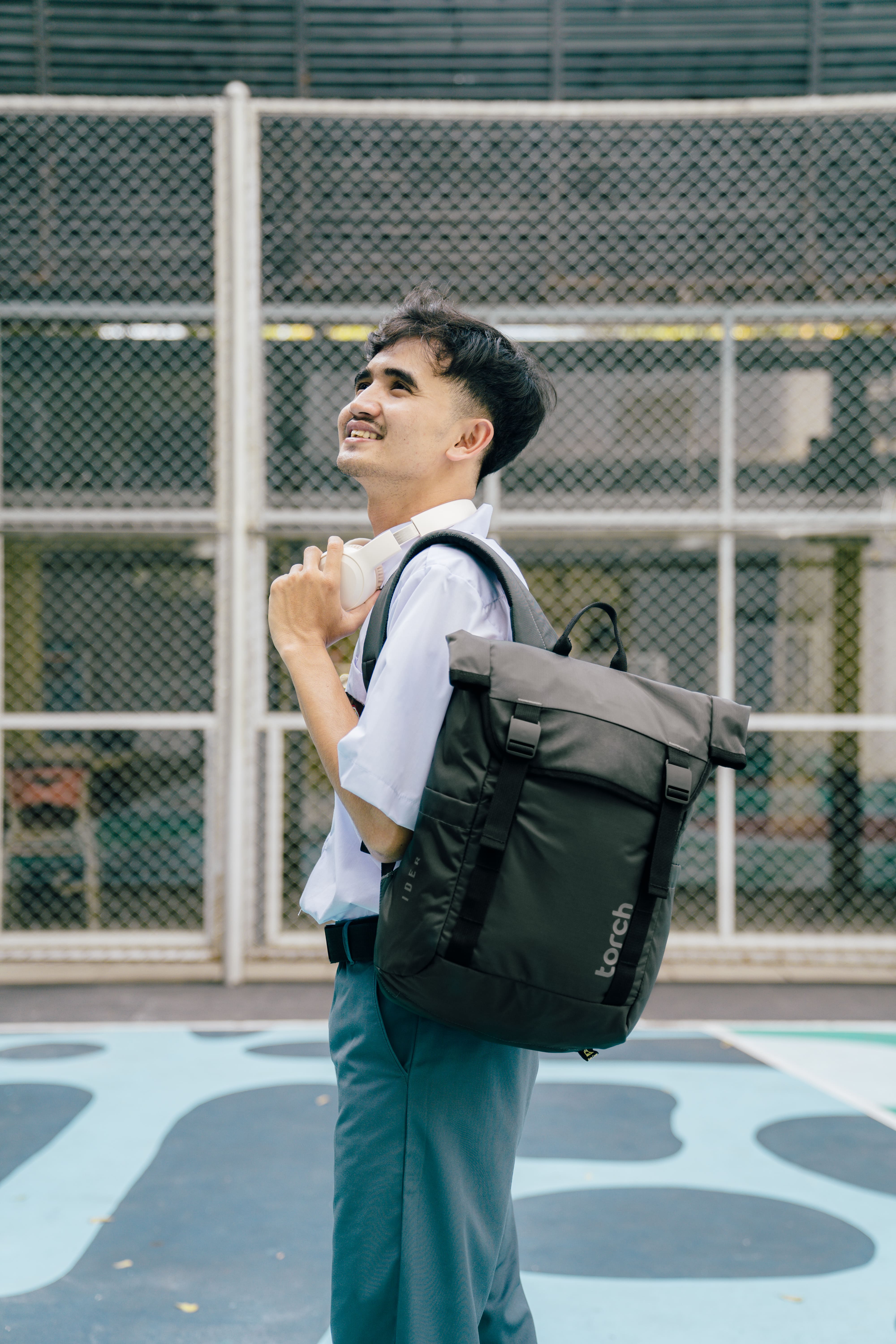 Jual TORCH Ider Tas Ransel Punggung Sekolah Kerja Travelling Laptop Pria Wanita Tahan Air 19 ...