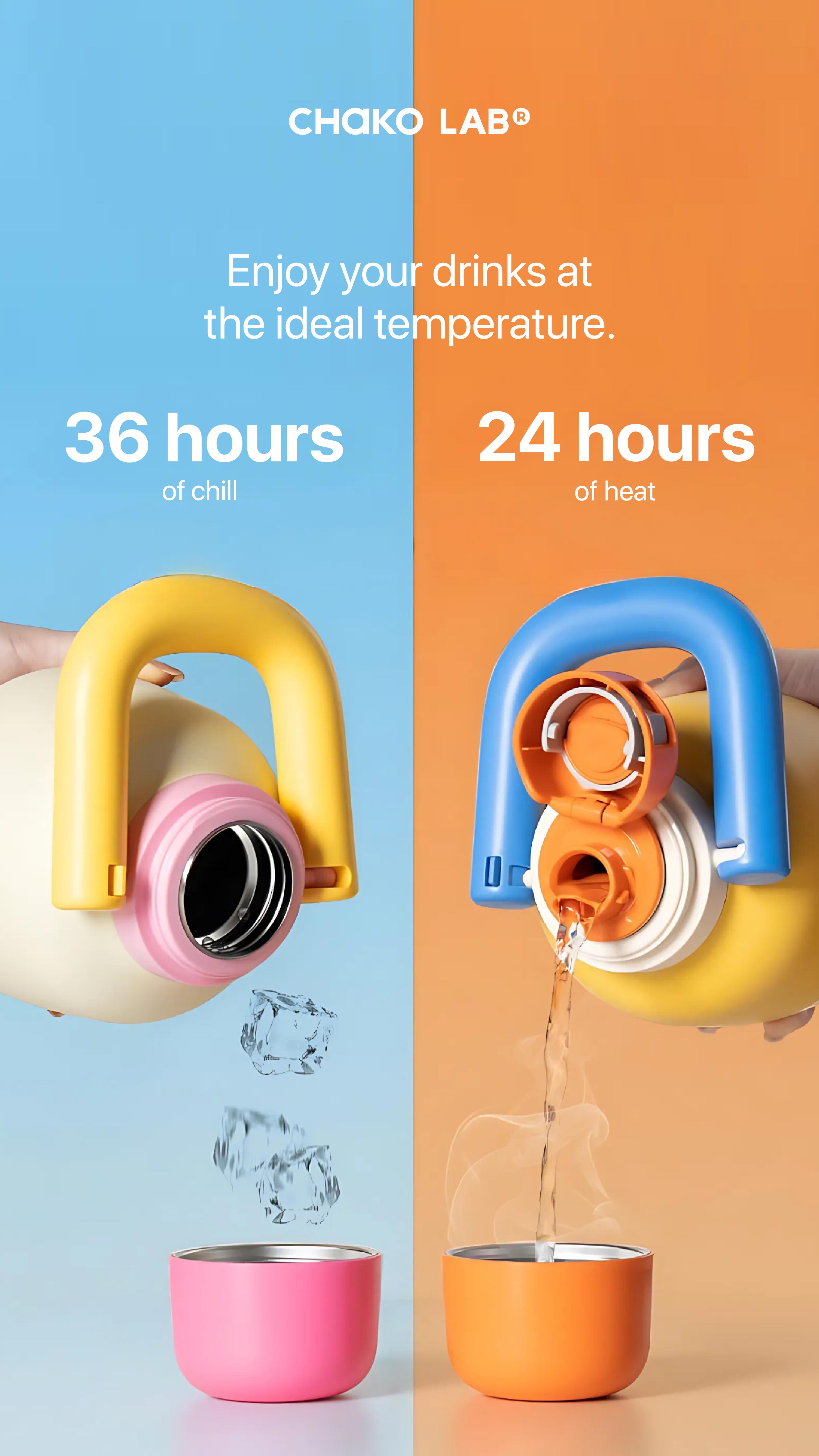 Jual CHAKO LAB Hung Kettle 820ml - White | Shopee Indonesia