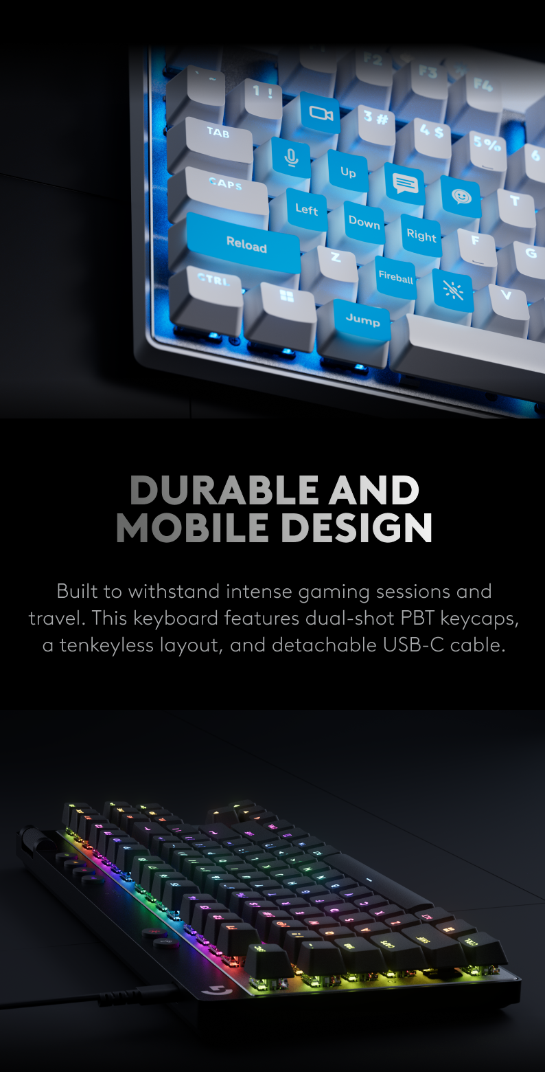 Jual Logitech G PRO X TKL RAPID dengan Switch Analog Magnetik, Mode ...