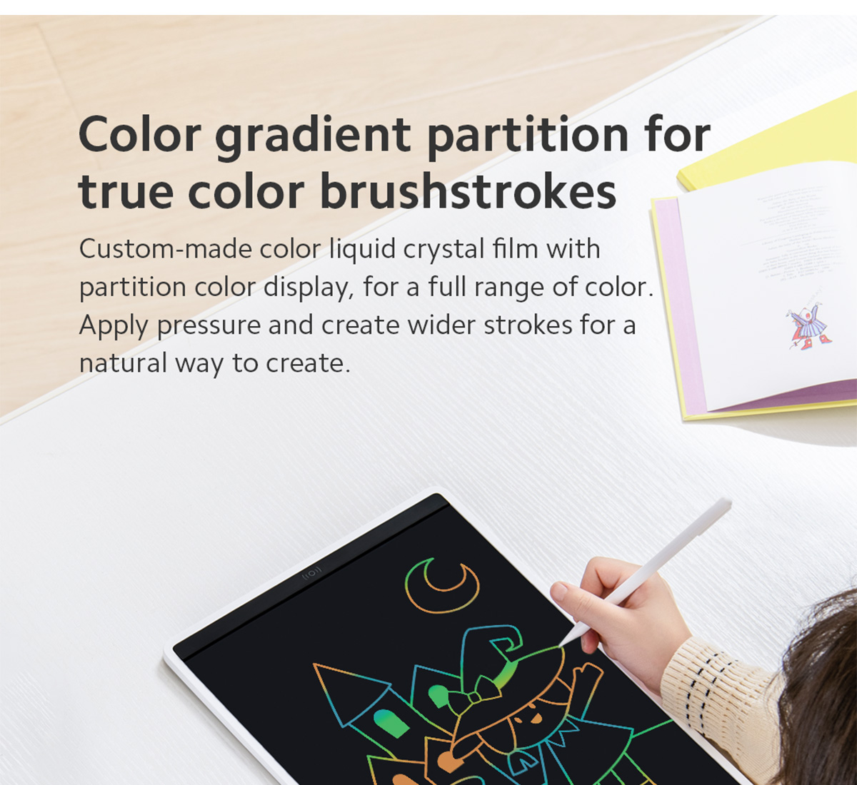 Jual Mi LCD Writing Tablet 13.5 | One tap clear screen | Ultra light ...