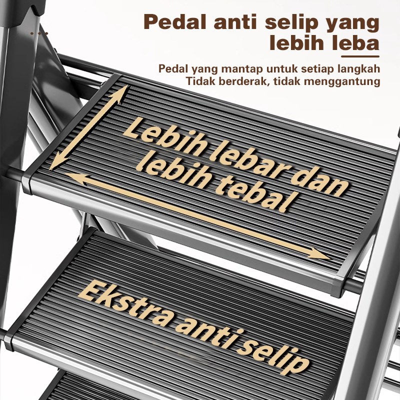 Jual E-TIFE 2 in 1 Tangga Rak Pakaian Tangga 1.2M-2M Tangga Lipat ...