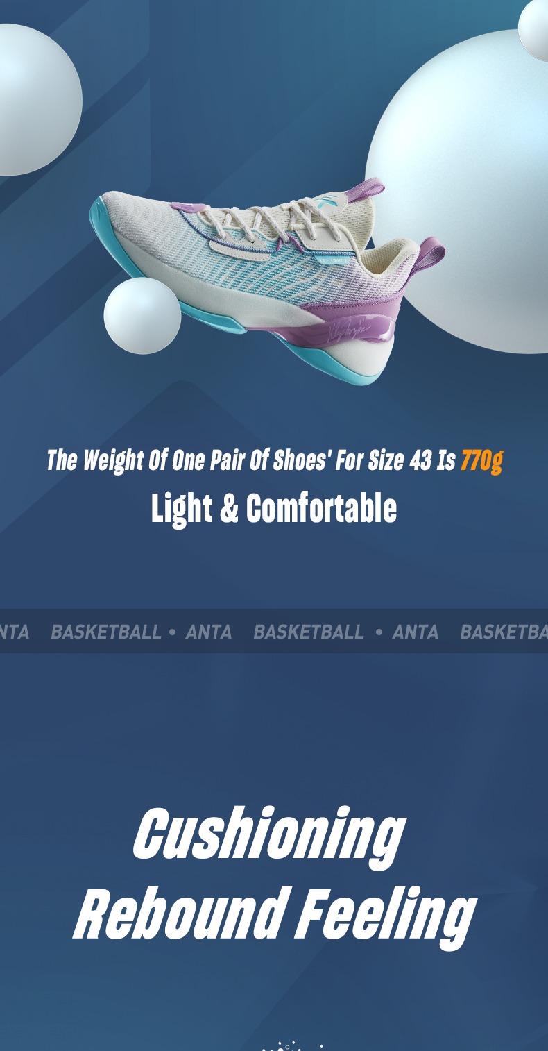 Jual ANTA KT Light Cavalry 7 Sepatu Basket Pria Sepatu Sneakers Men ...