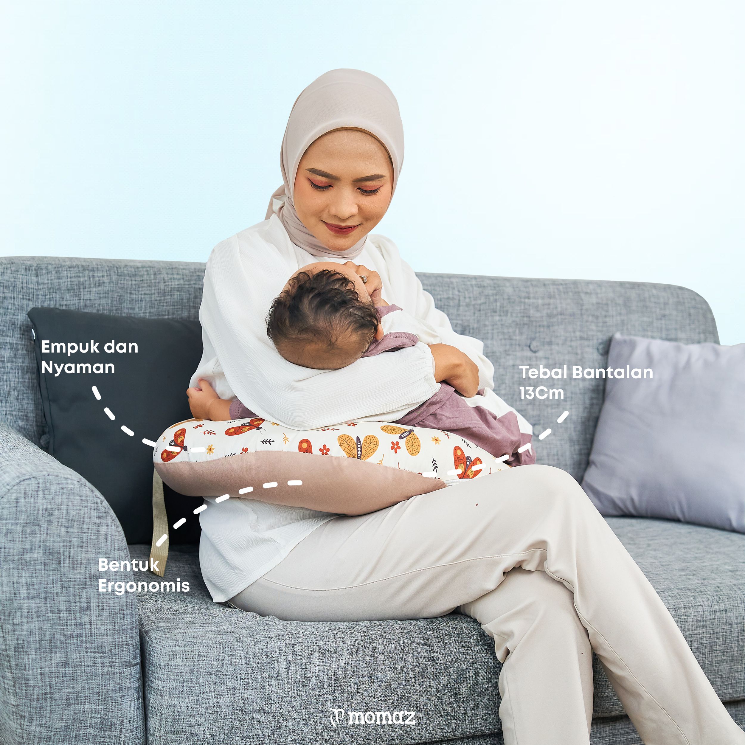 Jual Momaz Bantal Menyusui Set Sofa Bayi | Shopee Indonesia