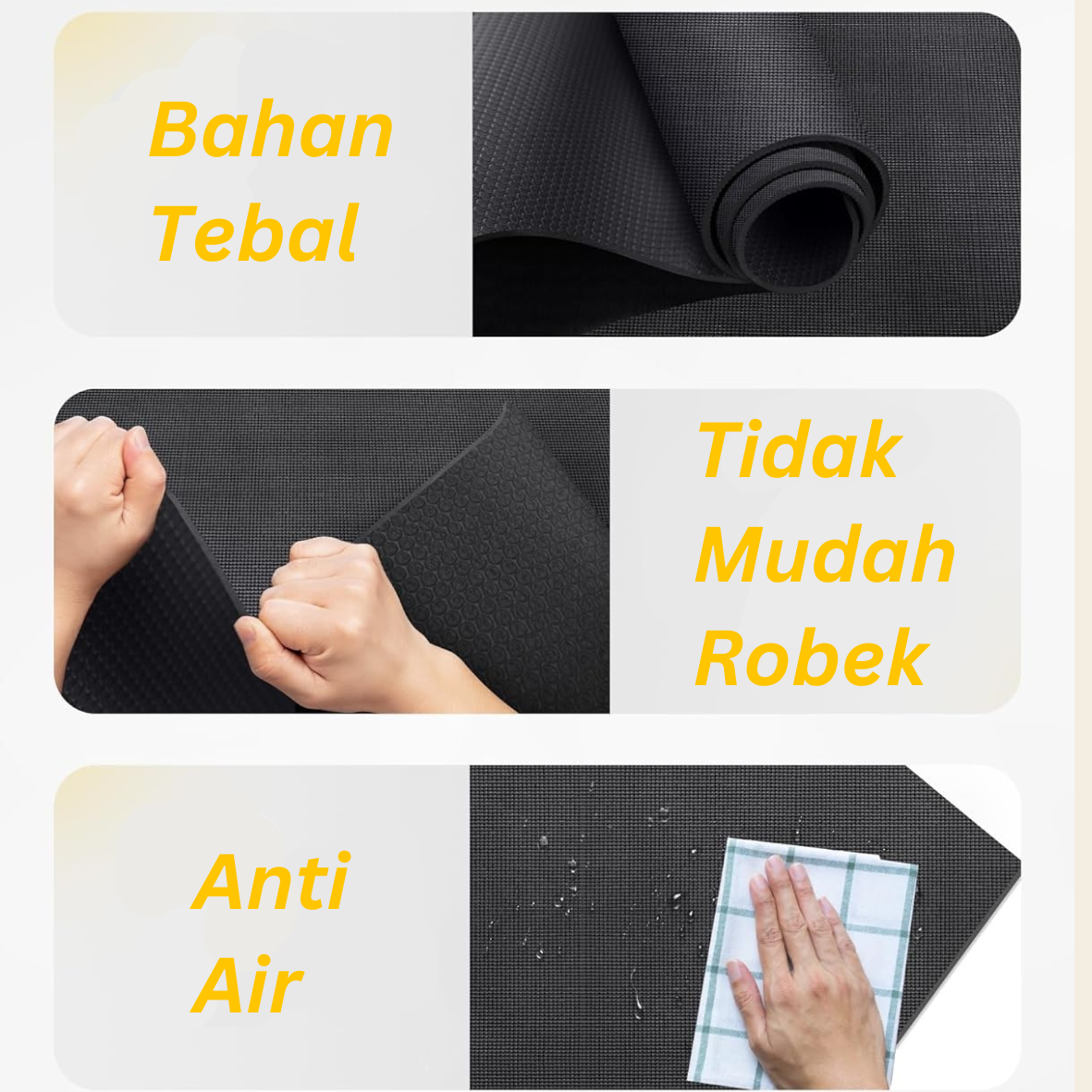 Jual Bundle Matras Yoga 8mm FREE Tali Yoga - Alat Olahraga Tali ...