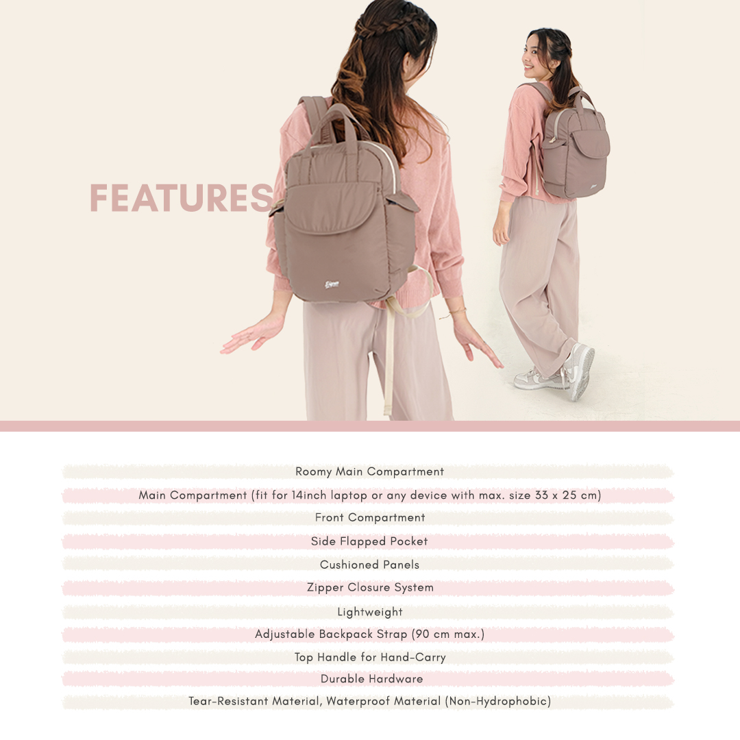 Jual Bigmo Tara Cloud Large Backpack | Shopee Indonesia