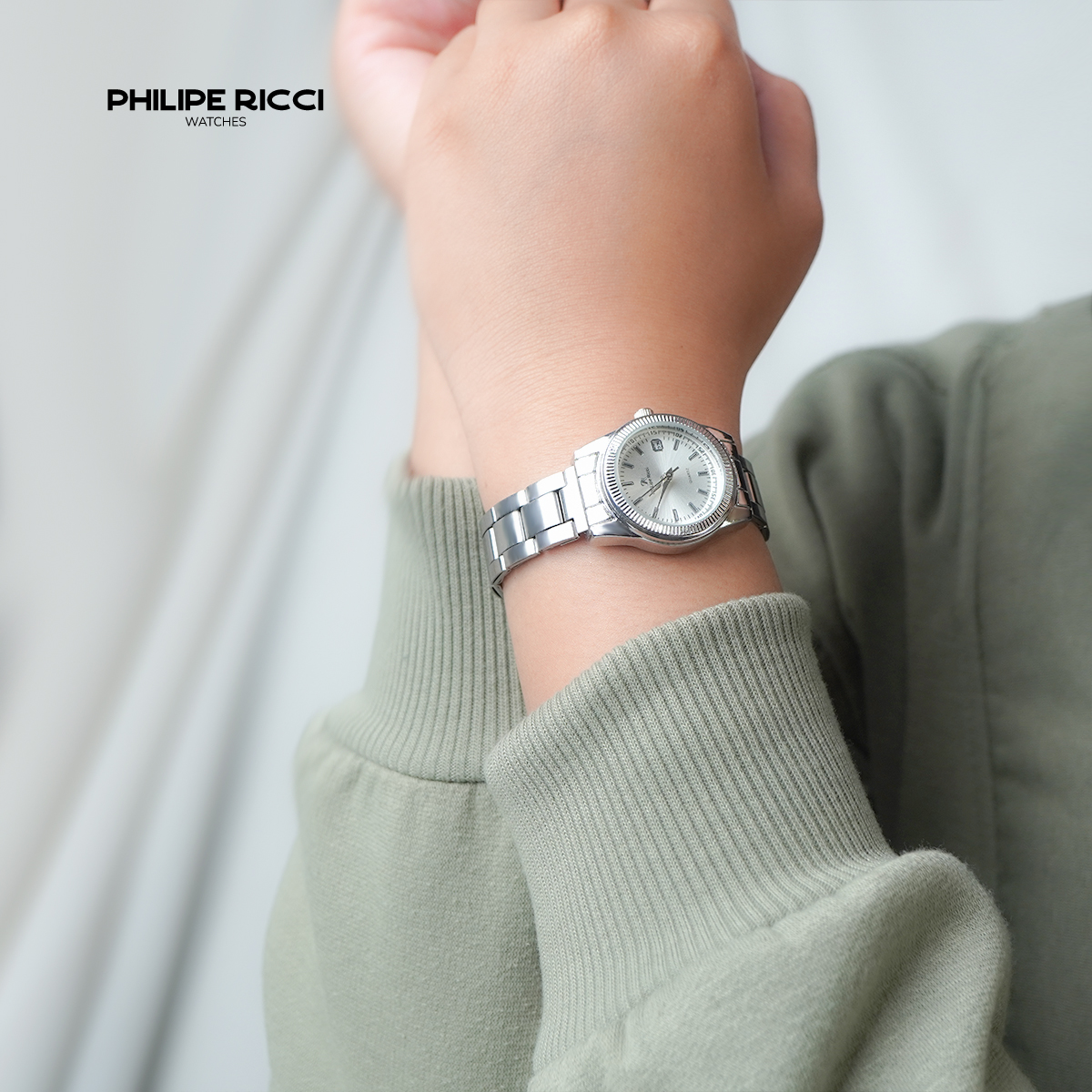 Jual PhiLipe Ricci Jam Tangan Wanita Rantai Kecil Imut Simple Minimalis ...