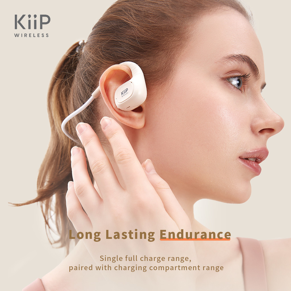 Jual Supernova x KiiP Wireless DTH3 Pro OWS Open Ear Wireless Earphone TWS Bluetooth Earhook ...