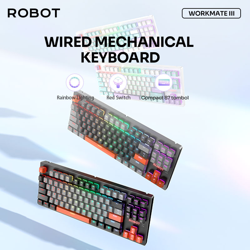 Jual ROBOT Keyboard Gaming WORKMATE III Mechanical Black Myth Wukong 78 ...
