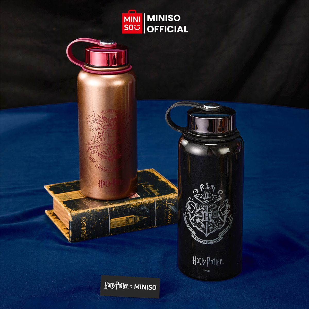 Jual Miniso x Harry Potter Insulated Bottle Botol Terisolasi Dinding ...