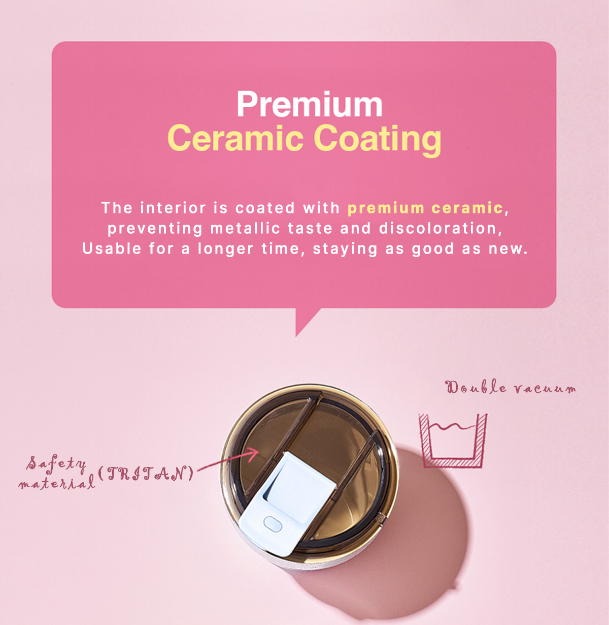 Jual LocknLock Couple Tumbler Metro Cafe Ceramic Coating 400ml ...