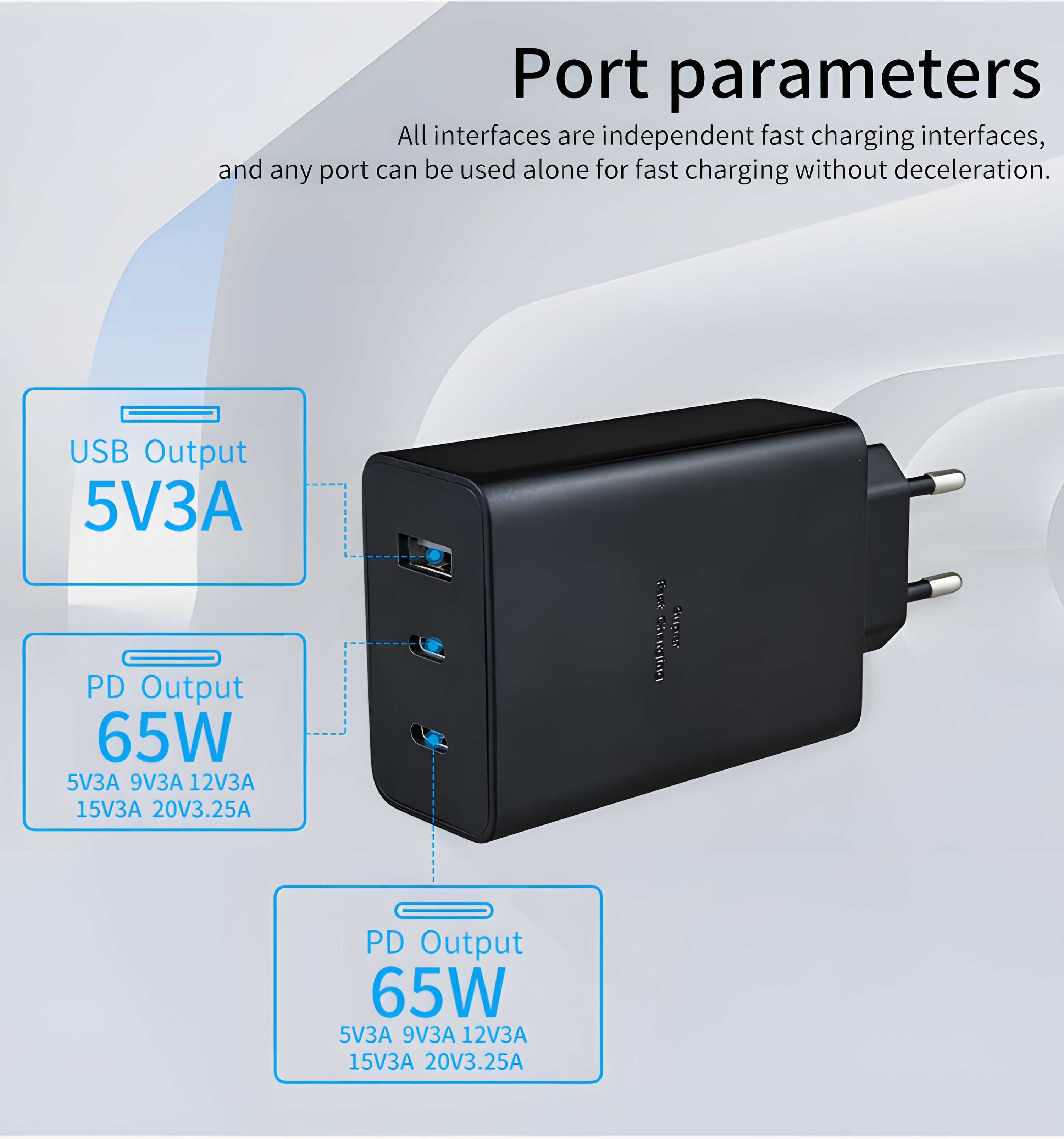 Jual HZSUM LENTIVEN Adaptor Charger Kepala Charger Fast Charging 5A ...
