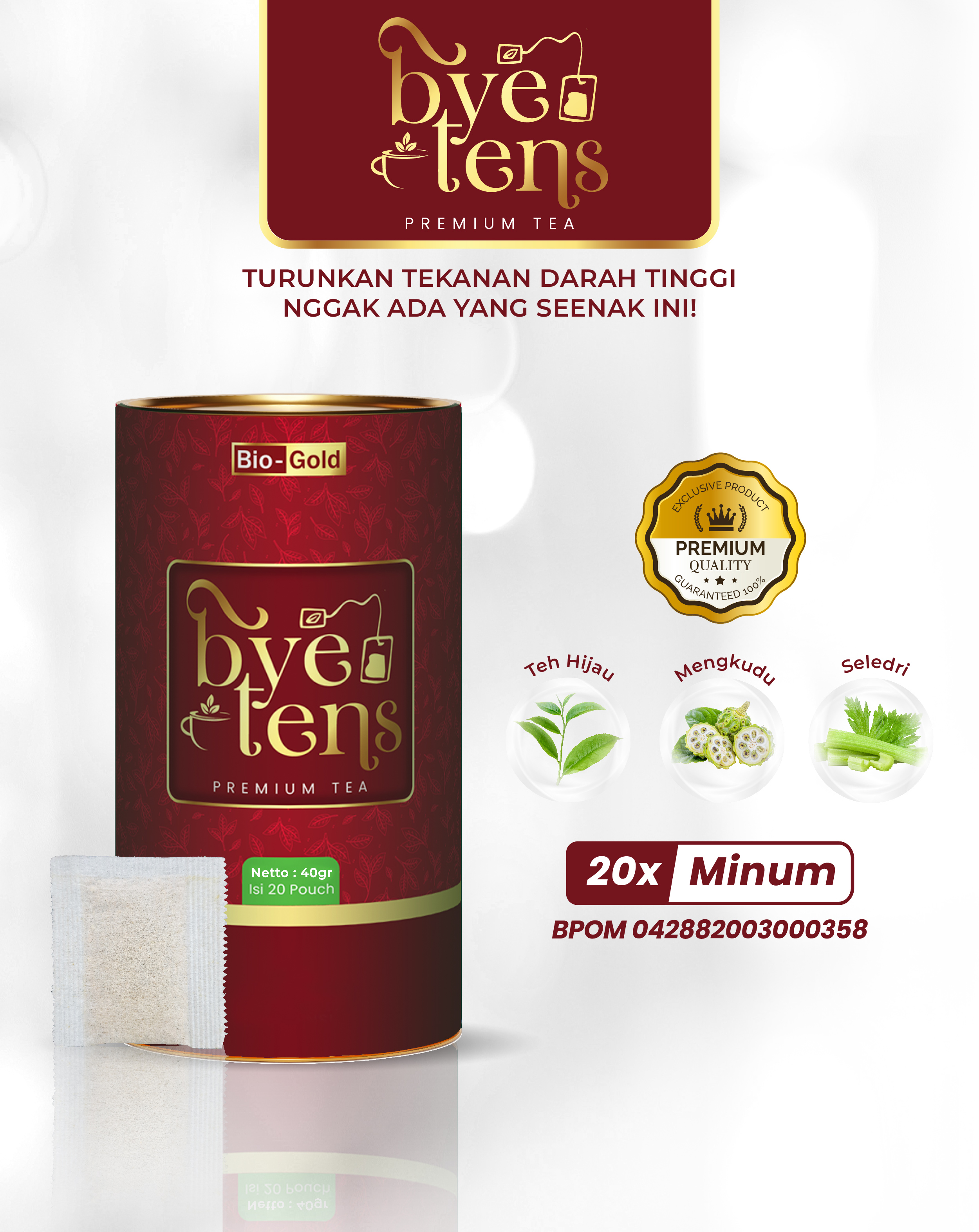 Jual Bye Tens - Premium Tea Teh Obat Hipertensi Kolesterol Gula Darah ...