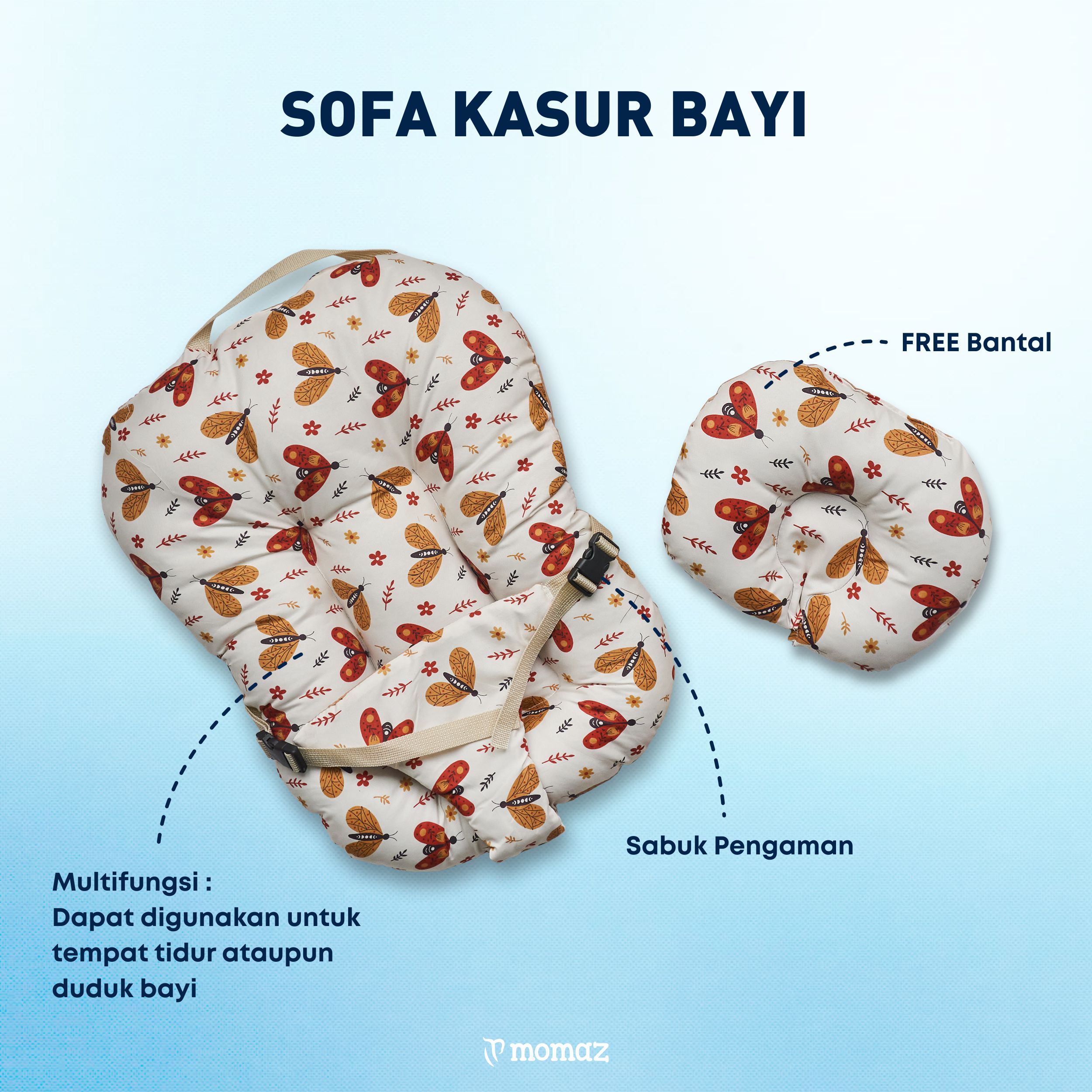 Jual Momaz Bantal Menyusui Set Sofa Bayi | Shopee Indonesia
